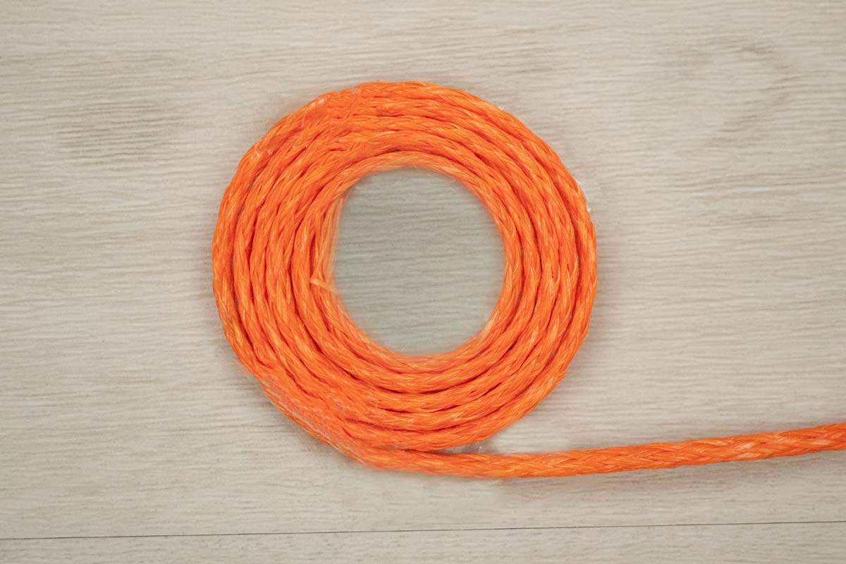 Telstra Certified 3mm Orange Cord (Fibre Optic) – Rope Central